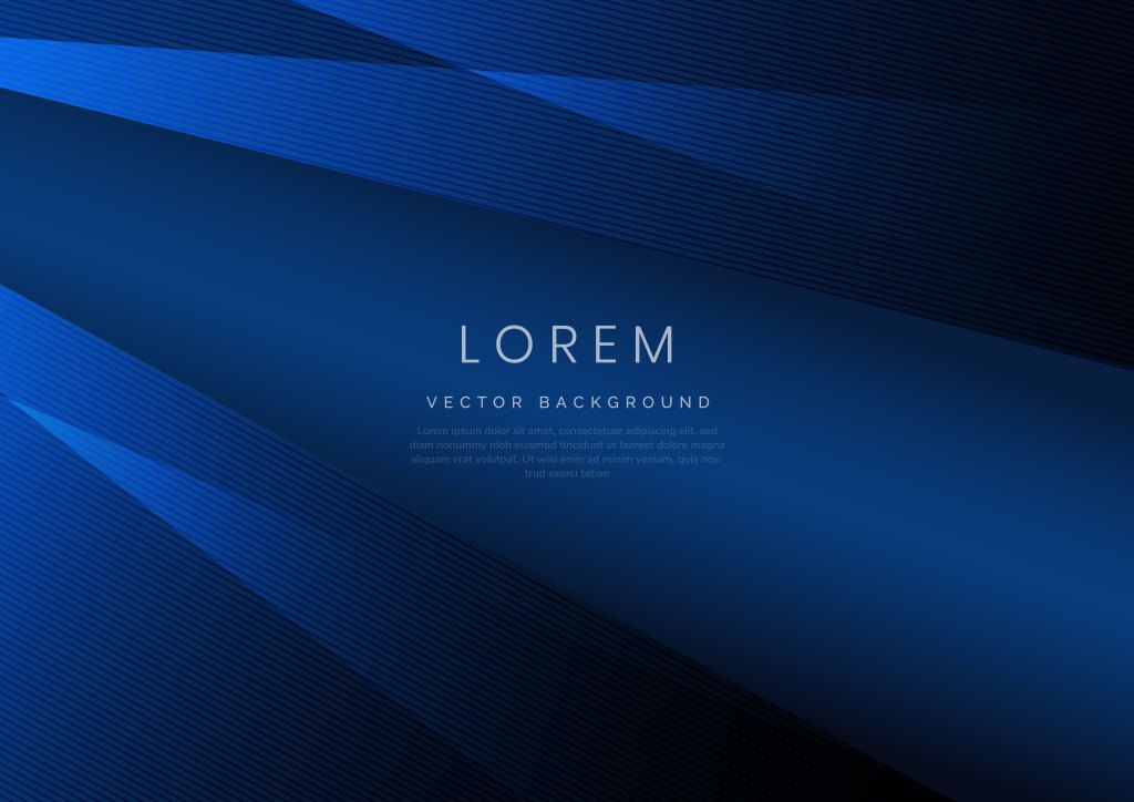 Diagonal 3d Dark Blue Outline Shape Wallpaper