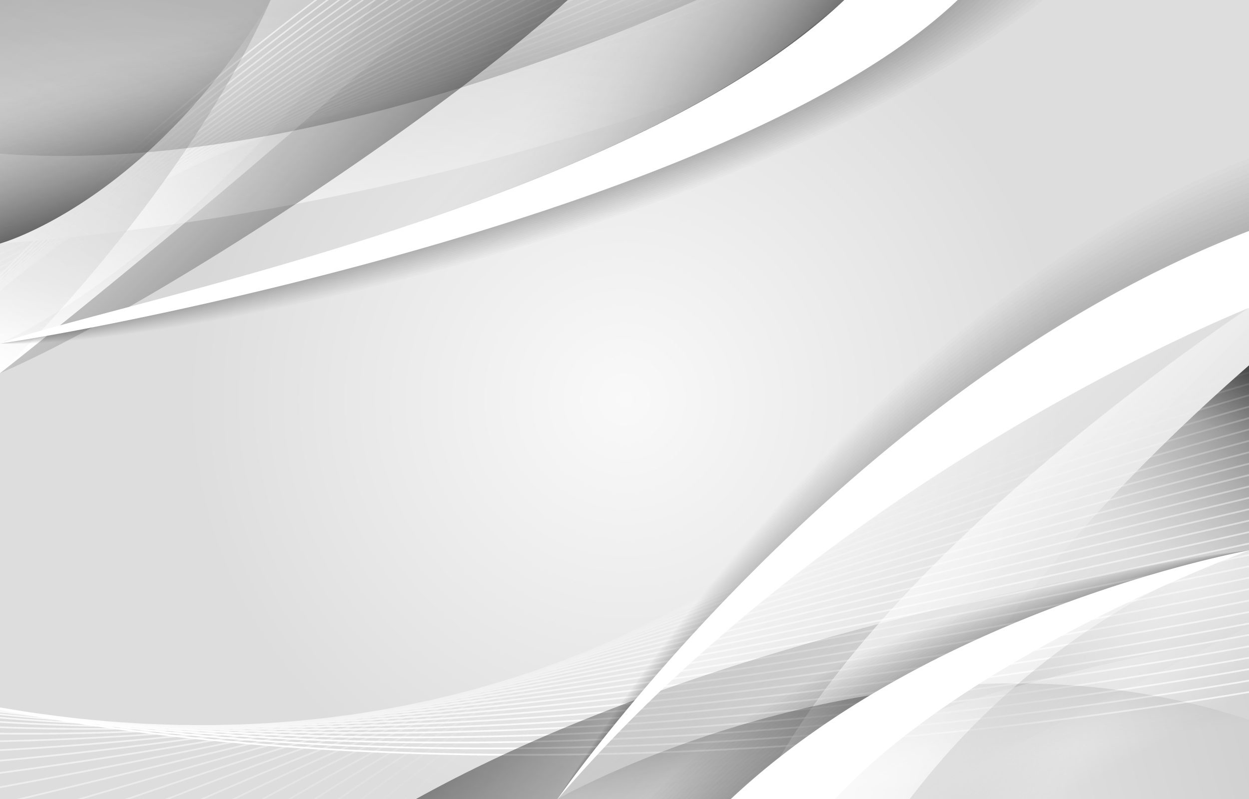 White 3d Wavy Poster Minimal Design