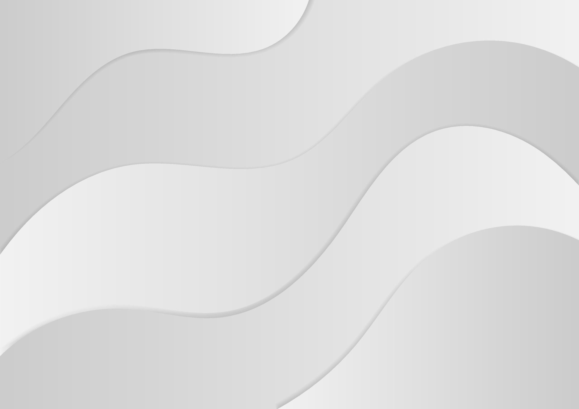 White Gradient Wavy Wallpaper