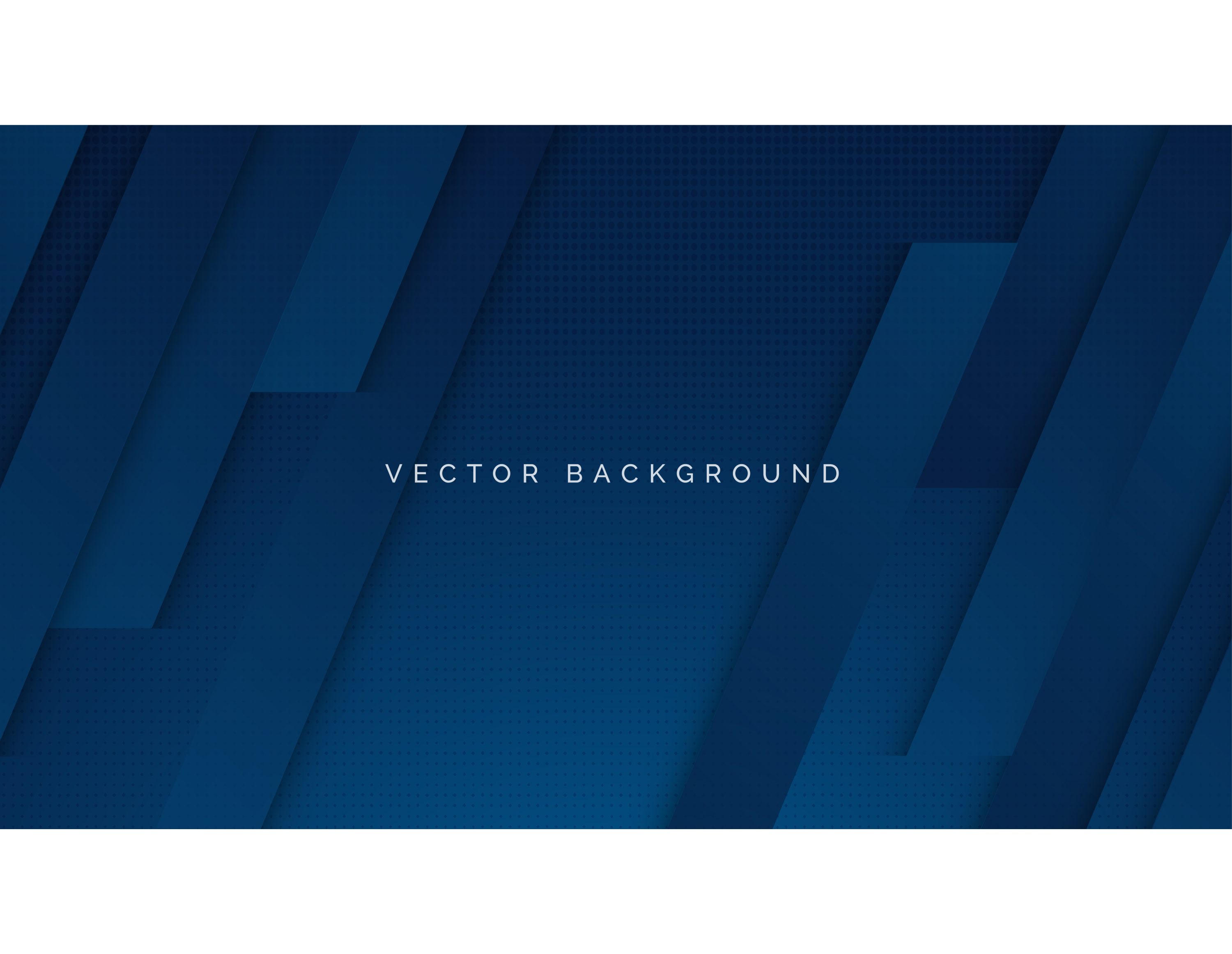 Dark Blue Dynamic Tilt Line Shapes Banner