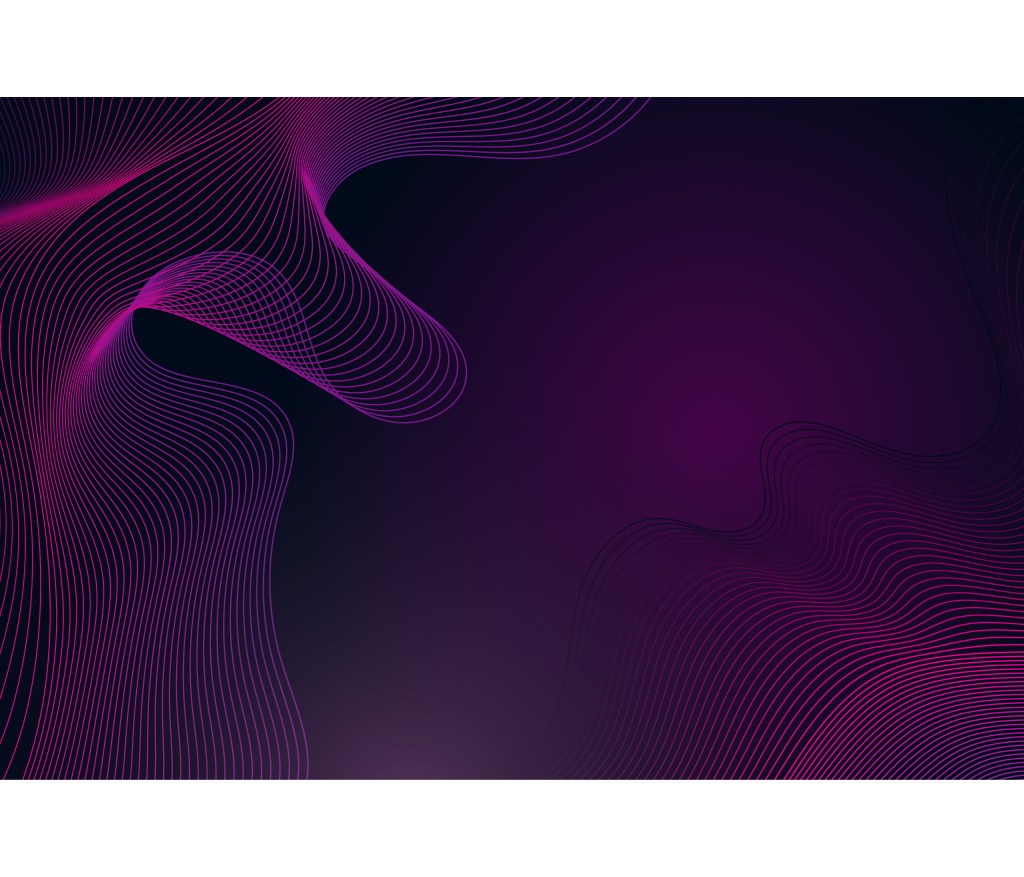 Abstract Burgundy Dynamic Swirl Banner