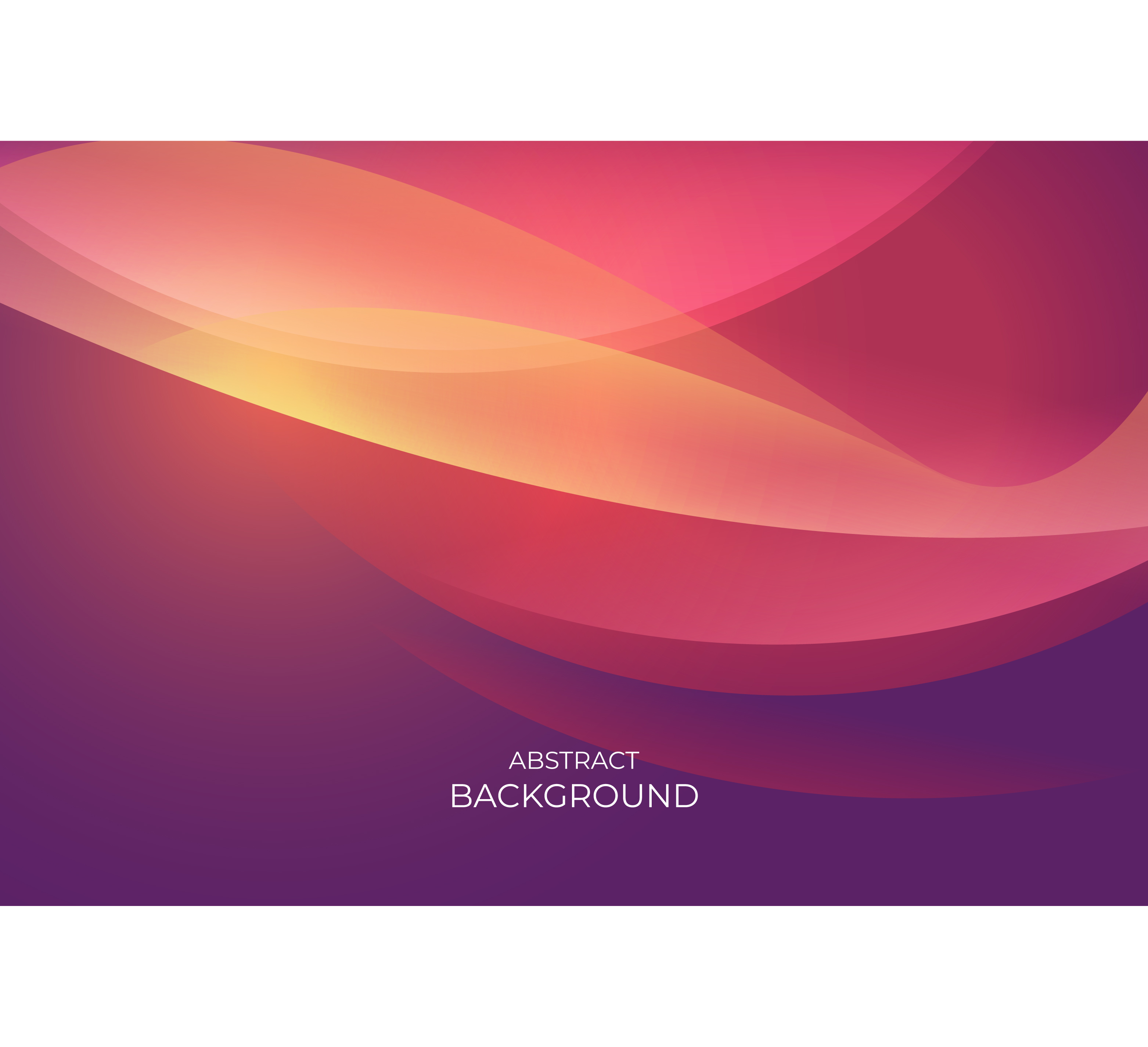 Gradient Wave From Red To Purple Color Wallpaper