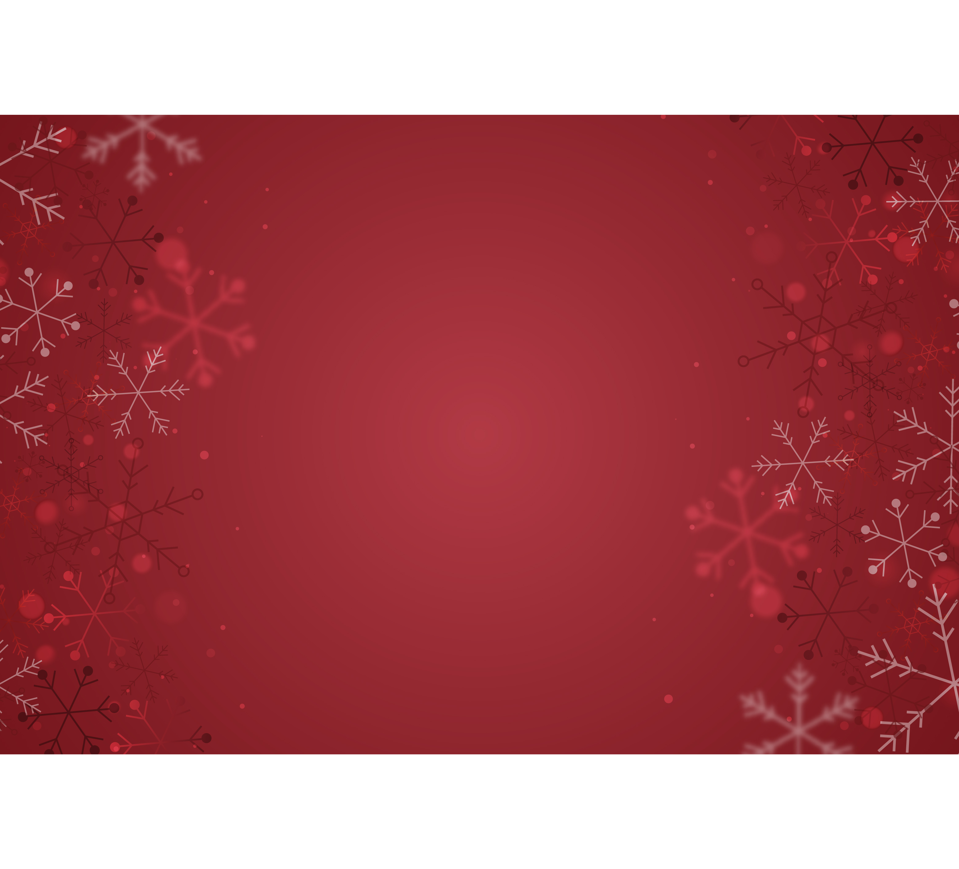 Red Gradient Design Free Christmas Vector Background With Snowflakes ...