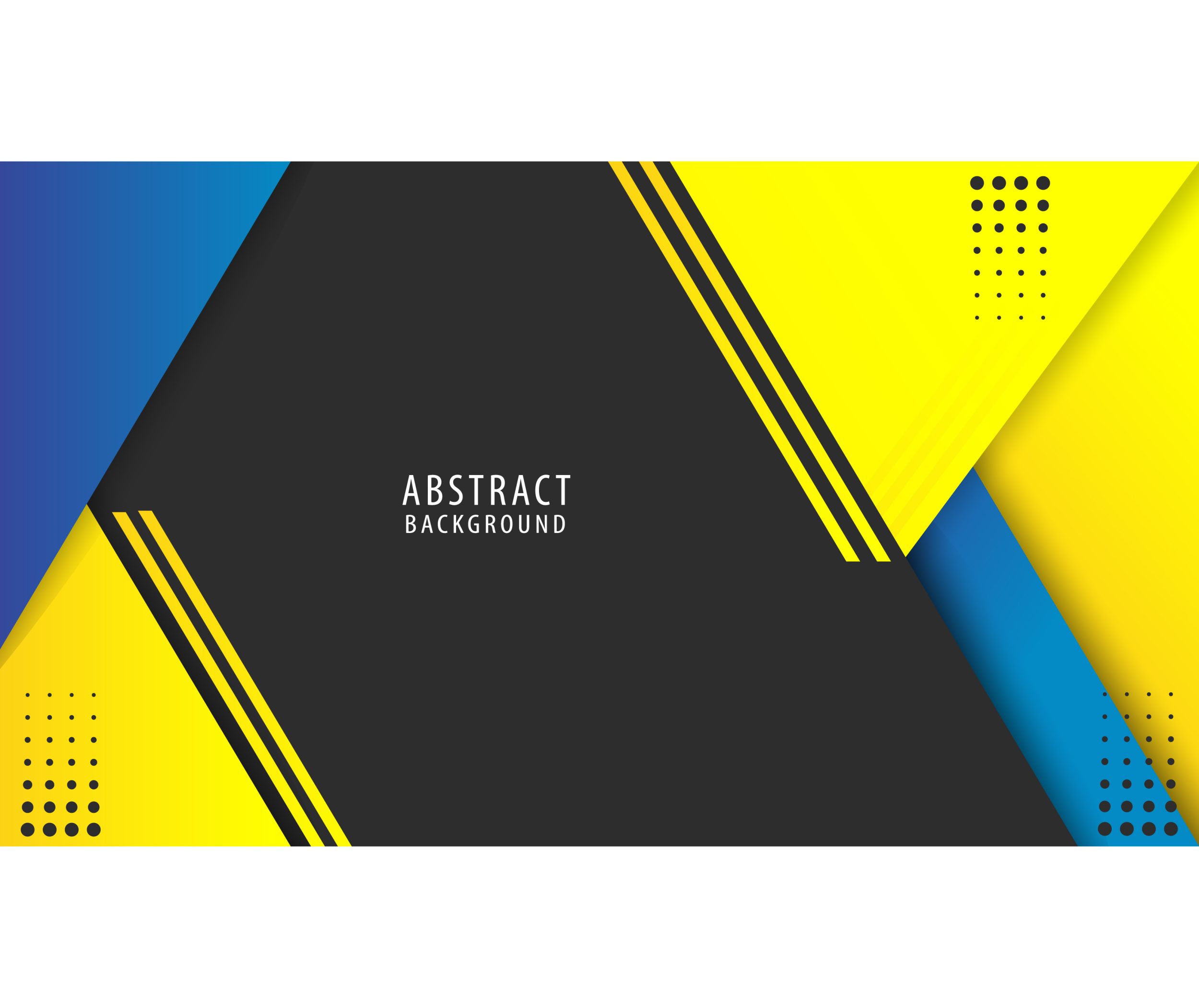 Papercut Diagonal Colorful Triangle Shapes Free Vector Design