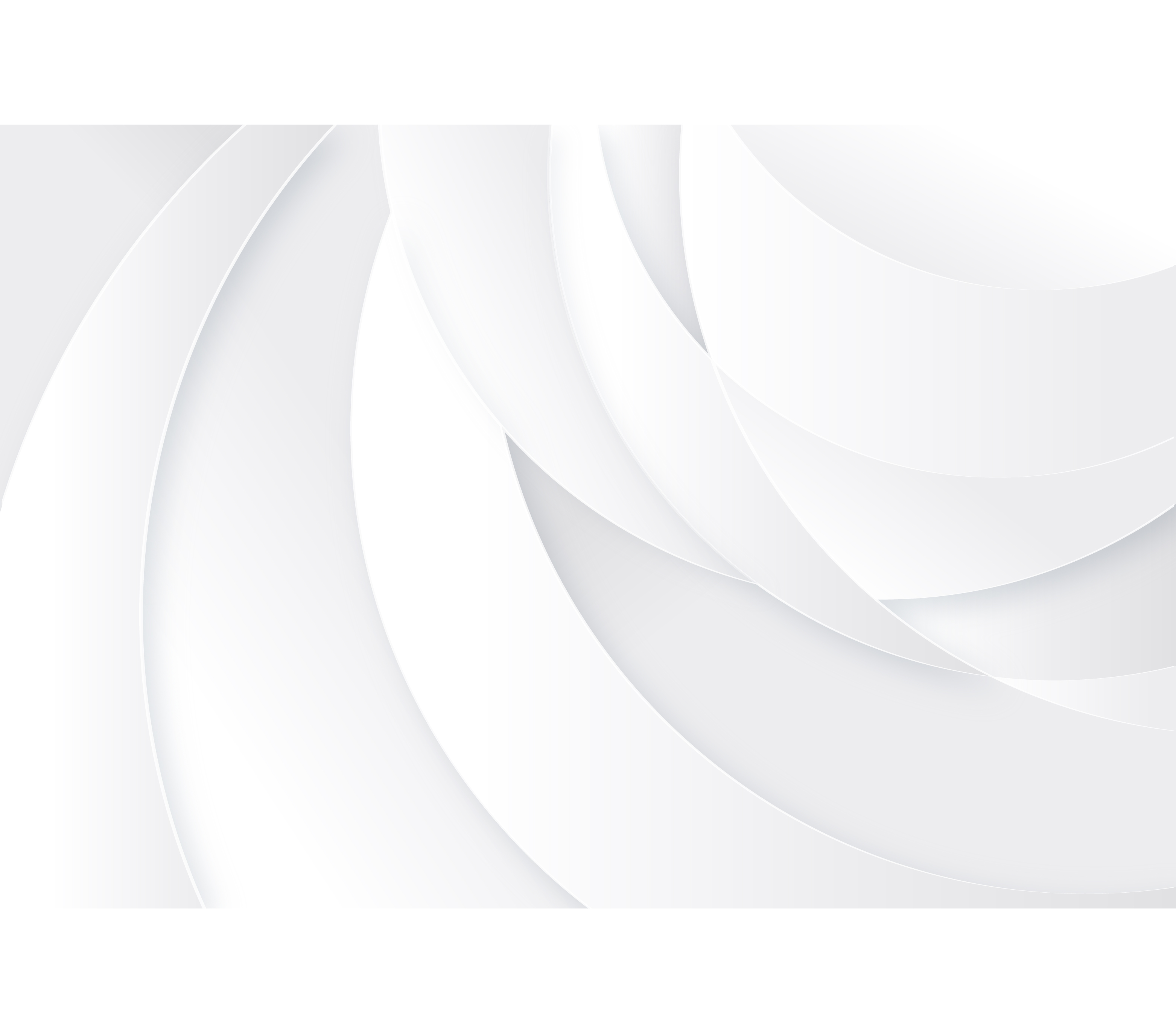 Light Gray Dynamic 3D Curve Shapes Free Vector Design Wallpaper