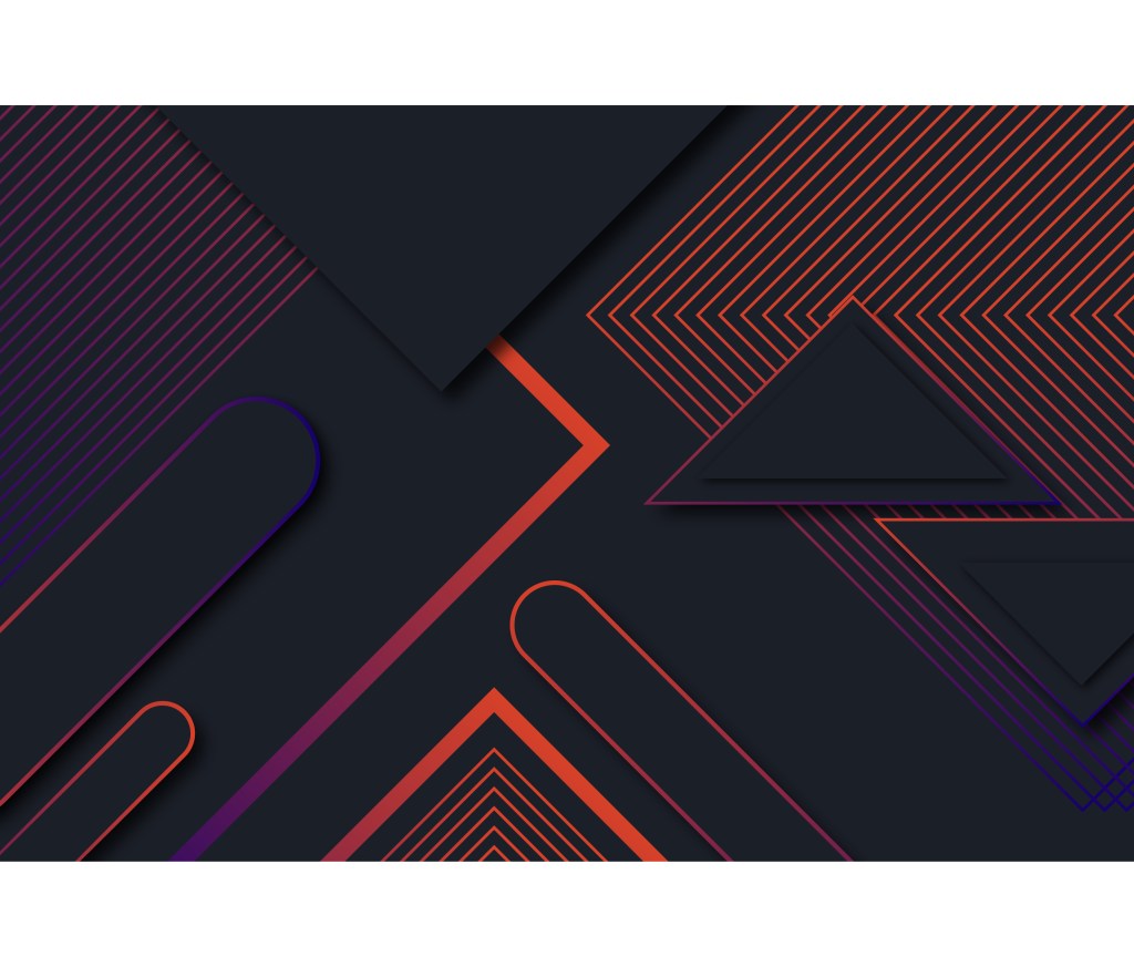 Cyberpunk Design With Neon Line Patterns Free Vector