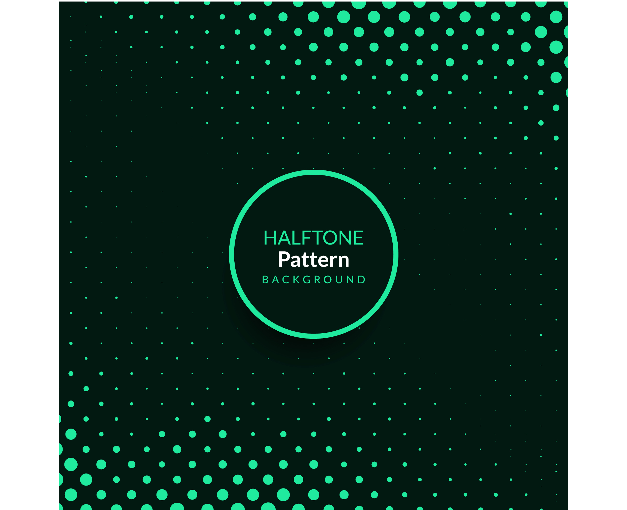 Neon Green Dotted Pattern Free Vector With Space For Text