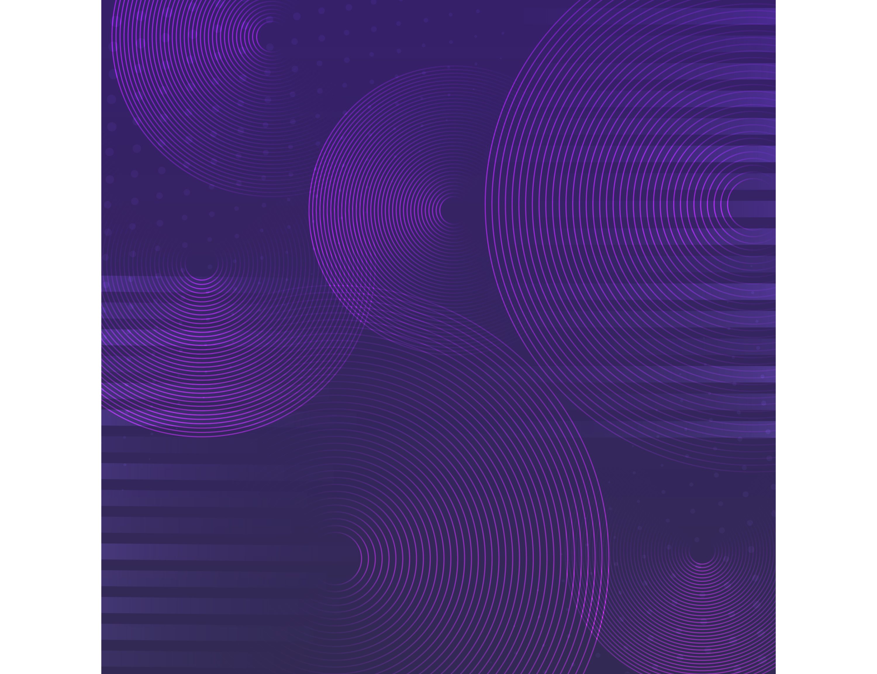 Striped Thin Line Circle Pattern Dark Purple Gradient Free Vector